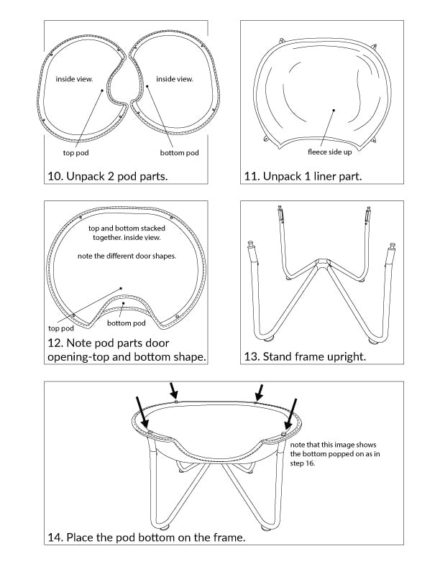 Hepper Pod Bed Assembly Guide (With Pictures)