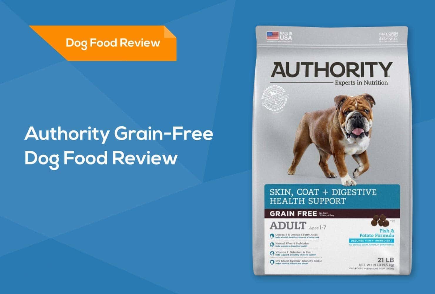Authority Grain Free Dog Food Review 2024 Recalls Pros Cons Hepper