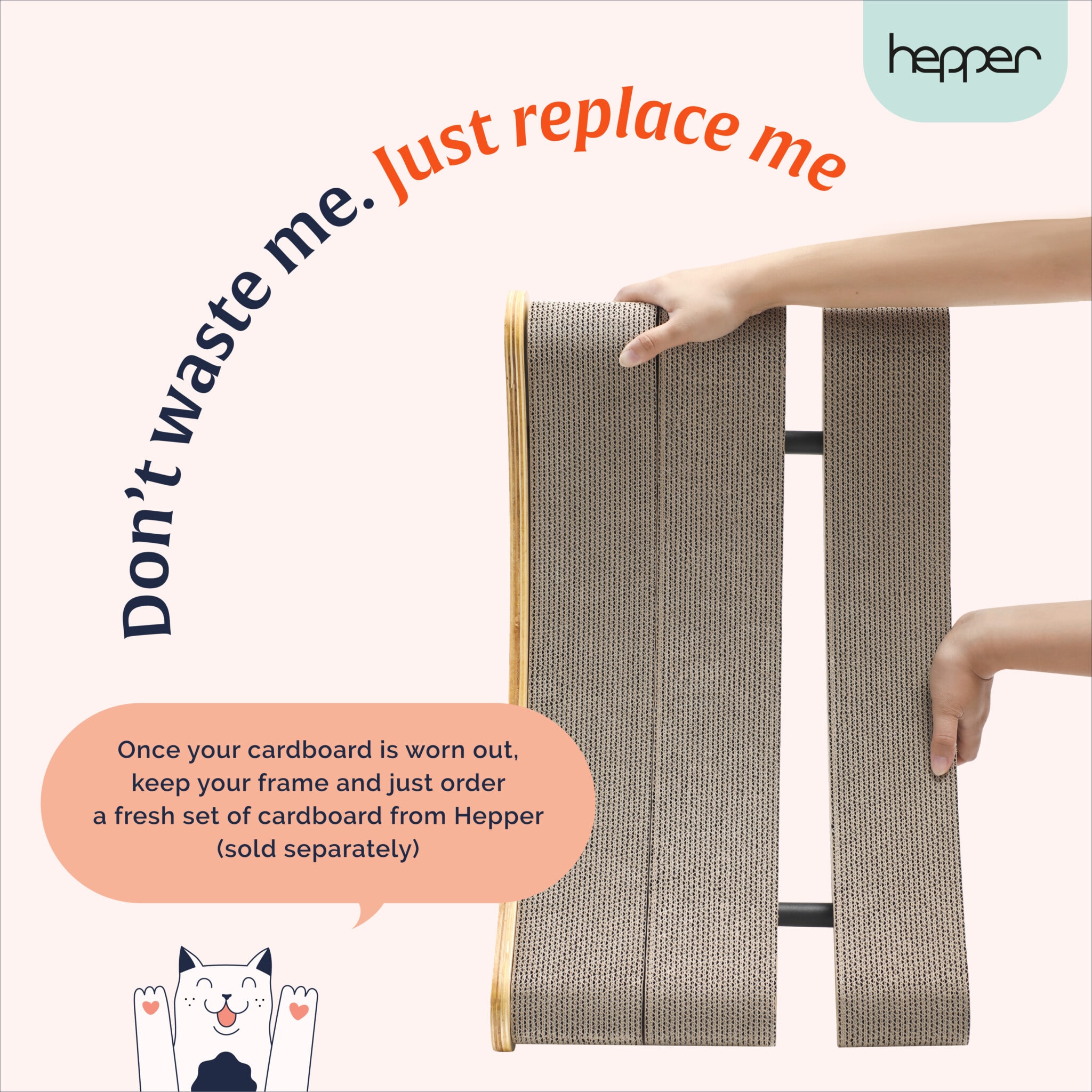 3-Angle Hepper Hi-Lo Scratcher | Hepper