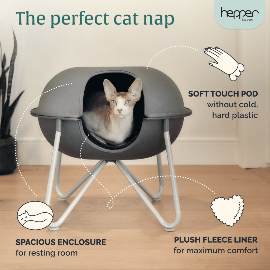 Hepper Pod Bed Comforting Elevated Tower | Hepper