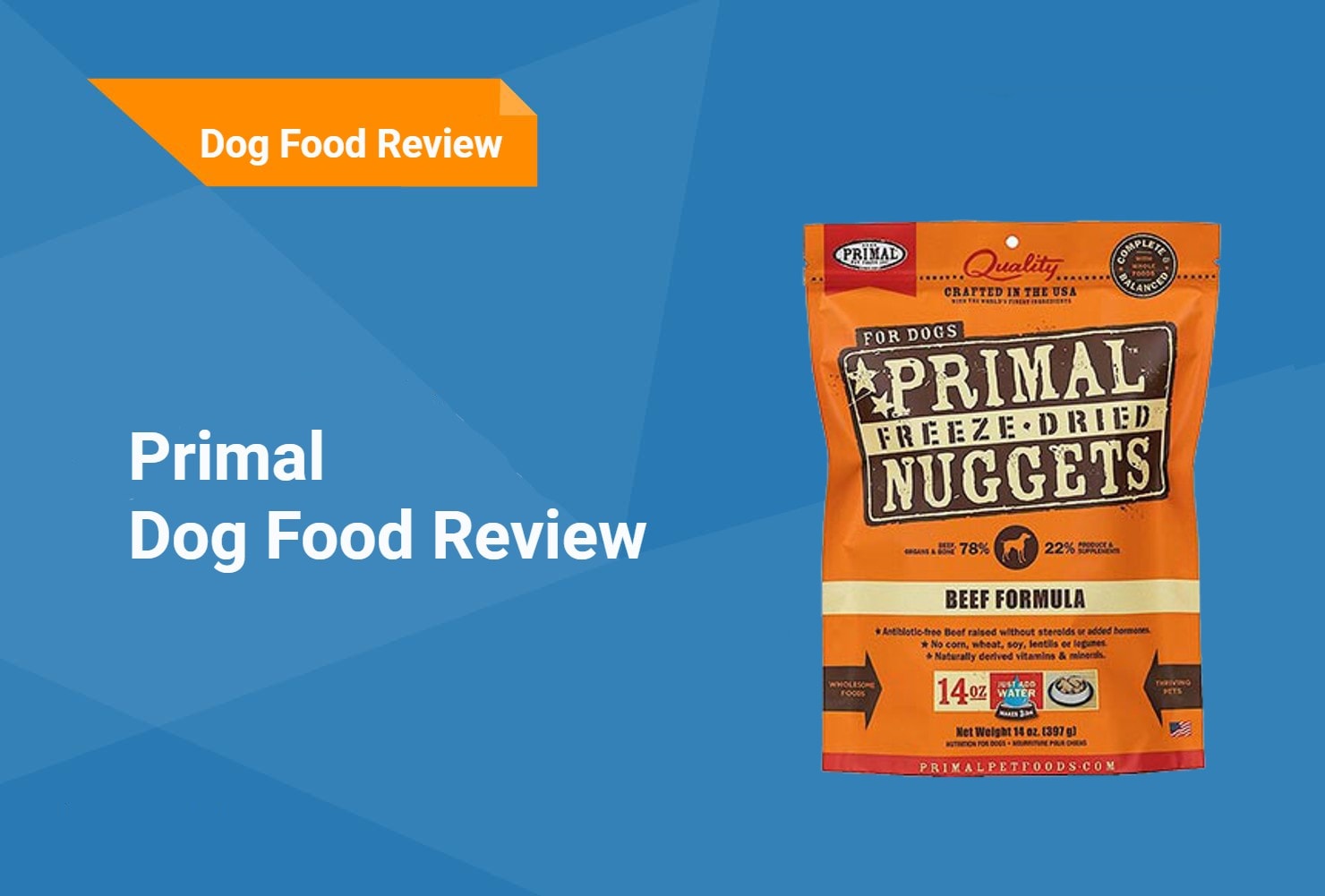 Is Primal Dog Food Good For Puppies