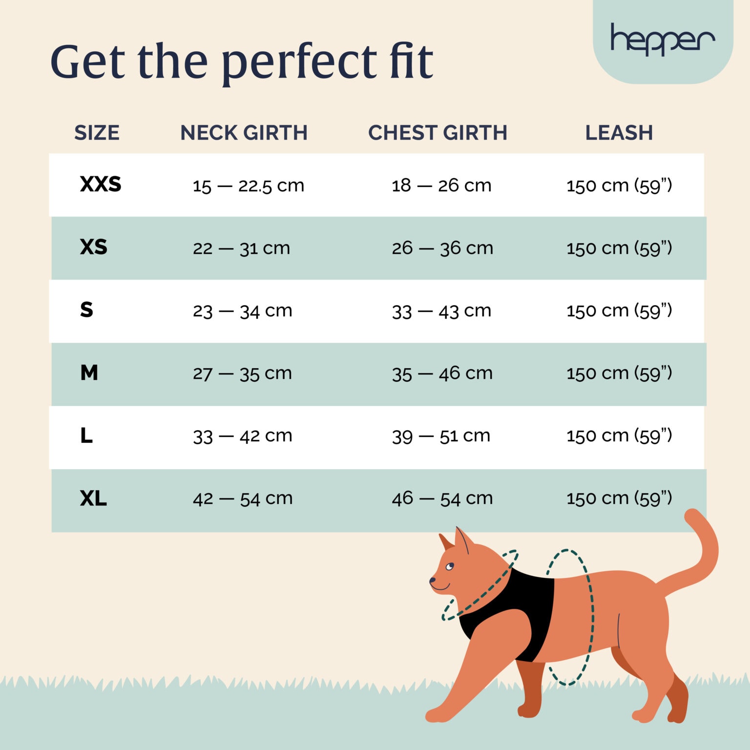 Harness and Leash Set - Step In and Super Secure | Hepper