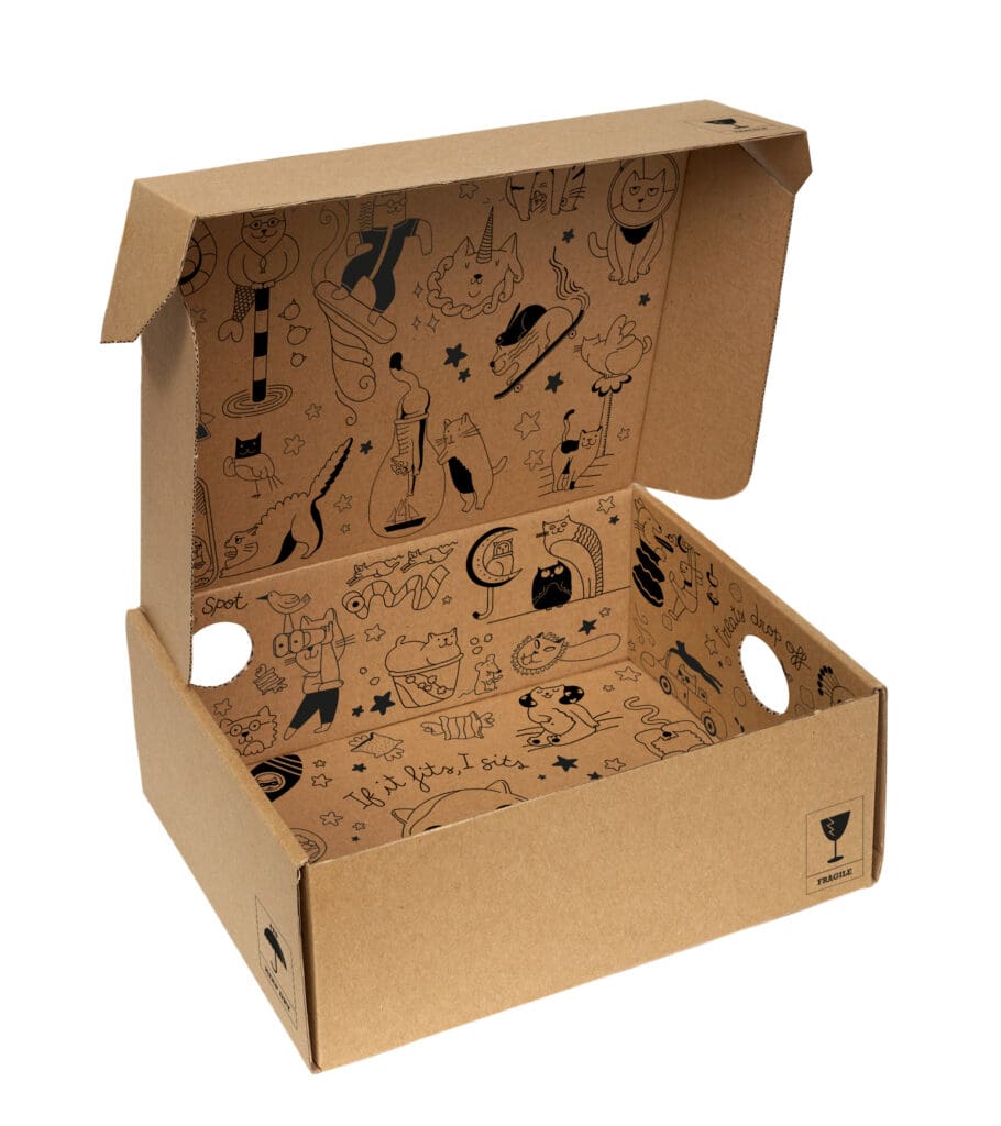 "Just A Box" Cardboard Box Cat Bed - What They Really Want! | Hepper