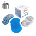 Hepper Replacement Filters - Stainless Steel Cat Water Fountain (4 Pack ...