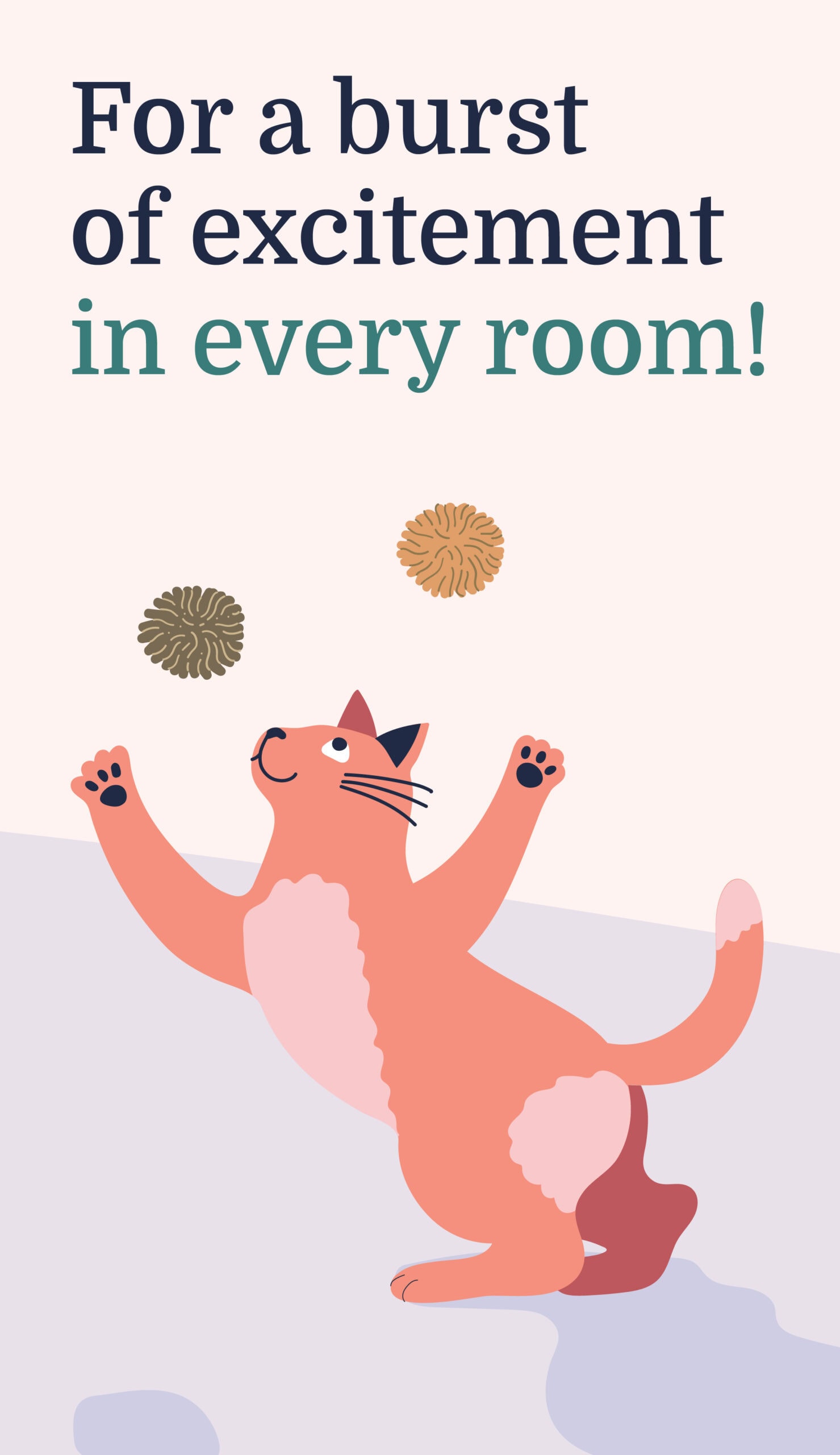 Hepper Furball Cat Toy Set (2 Pack) - Hunting Amplified | Hepper