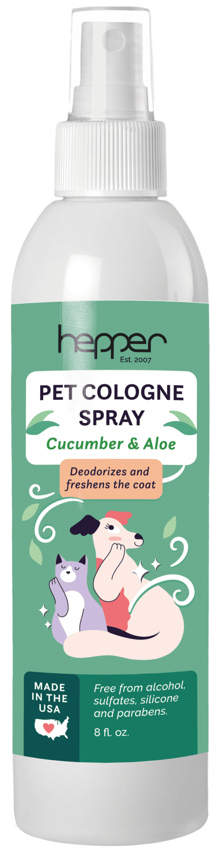 Hepper Advanced Bio-Enzyme Pet Stain & Odor Eliminator Spray | Hepper