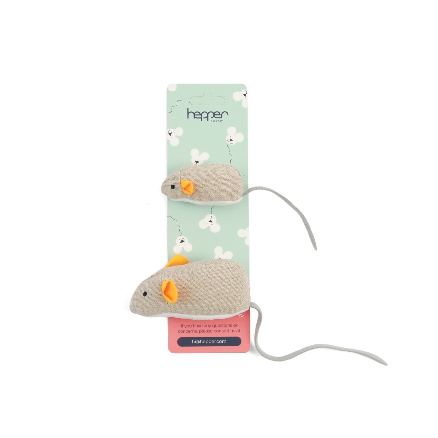 Mice Toy Set (Flax) - Awaken the Hunter | Hepper