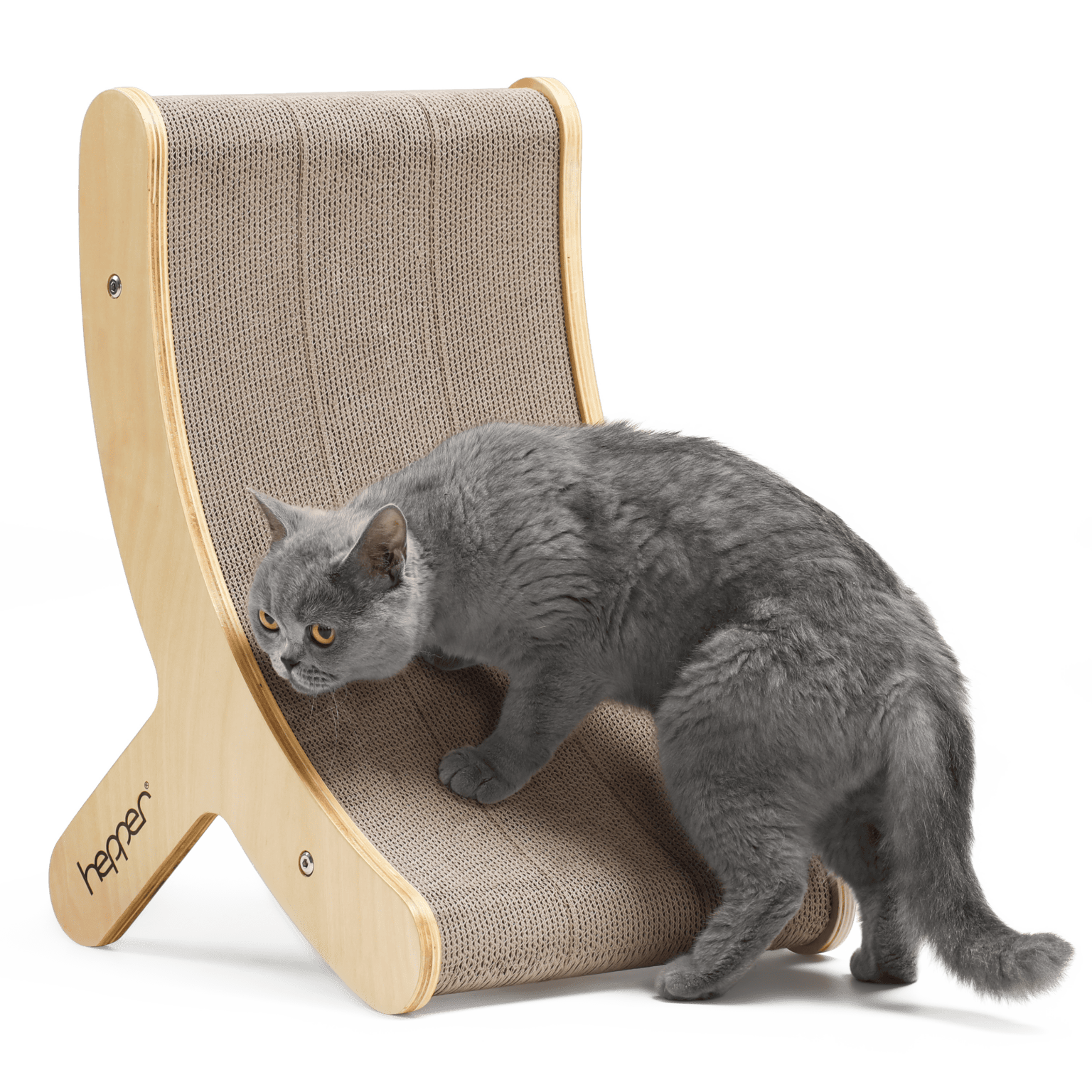 Cat Hi Lo Scratcher - Save your Couch | Hepper Modern Cat Furniture